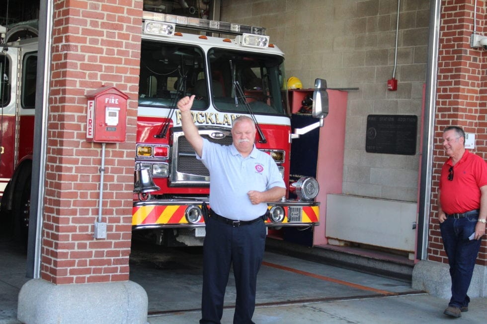 Rockland: Fire Captain John Sammon Retires after 34 Years of Service ...