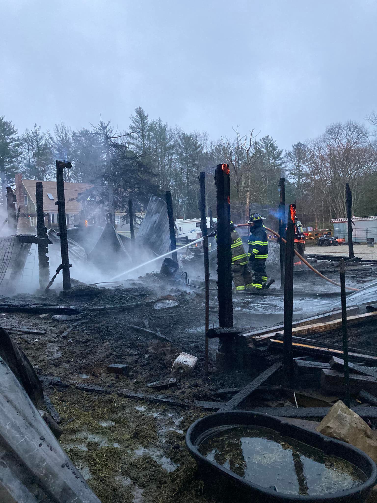 Horse Killed In Plympton Barn Fire | WATD 95.9 FM