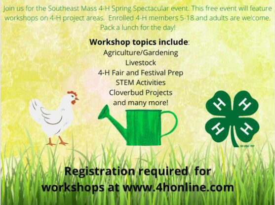Southeast Mass 4-H Spring Spectacular Event in Plymouth | WATD 95.9 FM