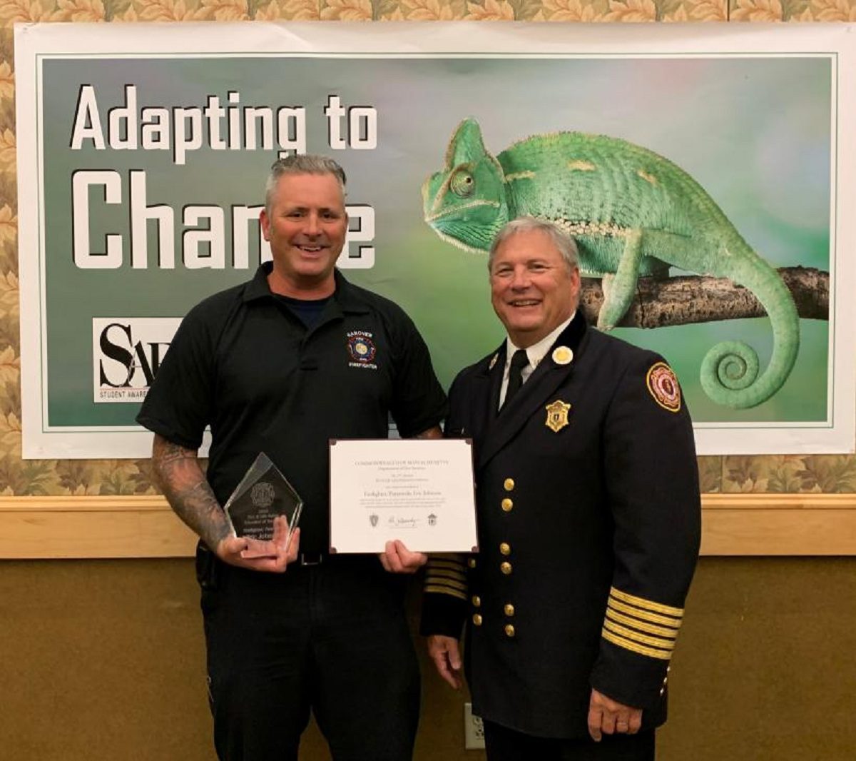 Hanover Firefighter Wins State Award | WATD 95.9 FM